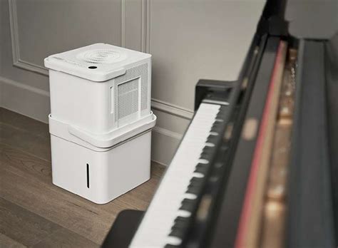 Midea Cube 50 Pt Dehumidifier For Basement Room Or Garage Covers Up To 4 500 Sq Ft Mad50ps1qwt