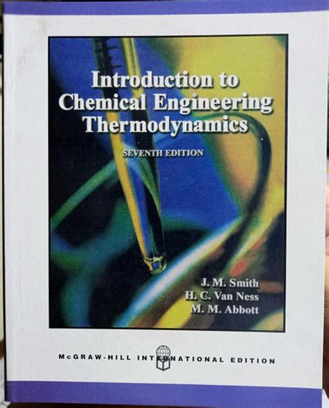 Introduction To Chemical Engineering Thermodynamics Lazada Ph