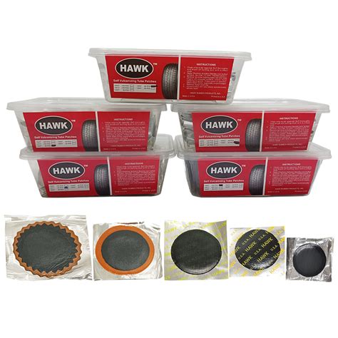 Hawk Self Vulcanizing Tubeless Patches Hlt