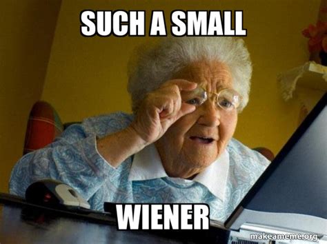 Small Weiner Meme