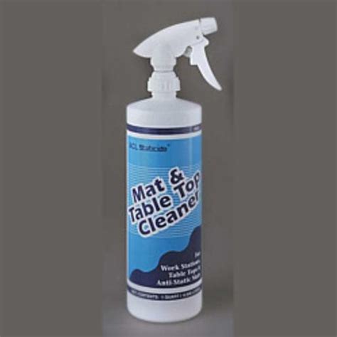 Acl Staticide Staticide® 6001 Tabletop And Mat Cleaner One Quart