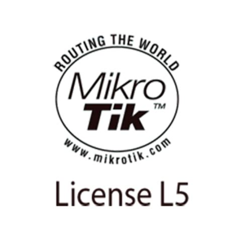 لایسنس L5 میکروتیک Mikrotik License Level 5 هزارسوی شبکه لایسنس L5 میکروتیک Mikrotik License Level 5 هزارسوی شبکه