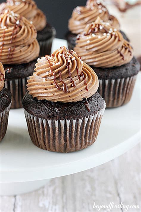 Ghirardelli Triple Chocolate Brownie Mix Cupcakes
