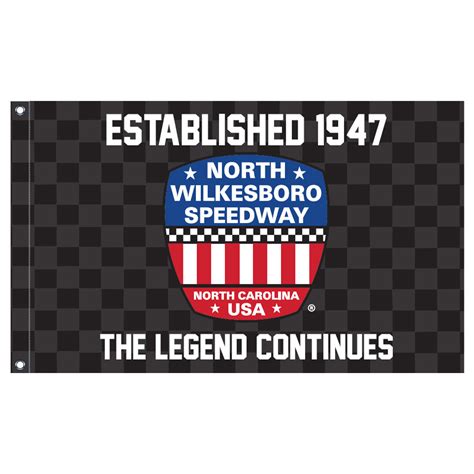 Nws Est 1947 3x5 Fan Flag Speedway Motorsports