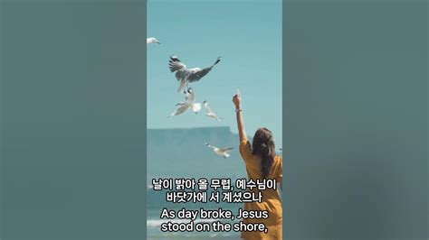 다시 고기를 잡으러 갔지만 허탕 친 제자들을 찾아오신 예수님의 사랑과 은혜 요 21장 3 7 Shorts 믿음 은혜 복음 Bible 성경 Youtube