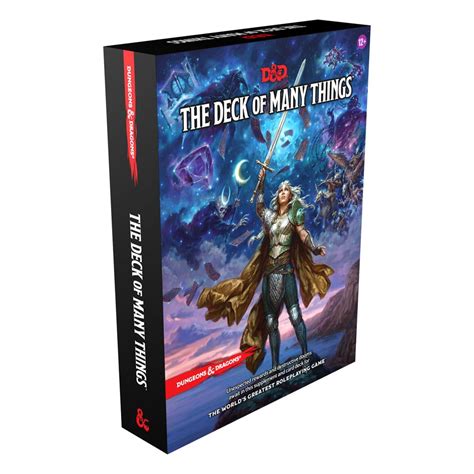 Dungeons And Dragons Rpg The Deck Of Many Things English Kanoncon