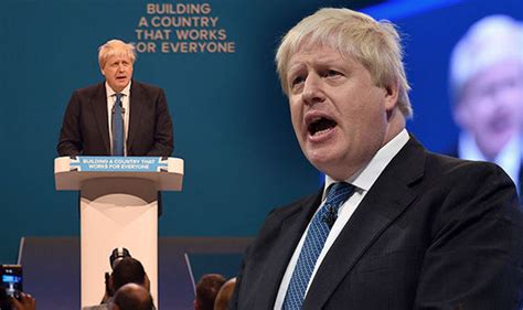 Boris Johnson Brexit Speech Live Foreign Sec Speaks At Conservative