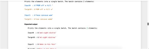 AssertionError With Create Batch Dataset Course 3 Week 1 Assignment NLP