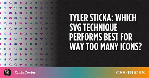 太多图标时哪种 SVG 技术表现最佳 CSS Tricks 中文