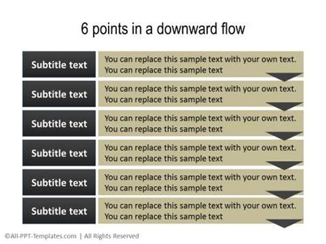PowerPoint Text With Titles Diagrams