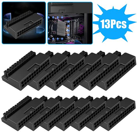 Likrtyny Adaptador Conector Fuente Alimentación Atx Placa Base Pc 24