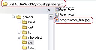 Menampilkan Gambar Di Java NetBeans Tanpa Coding RI WEBLOG