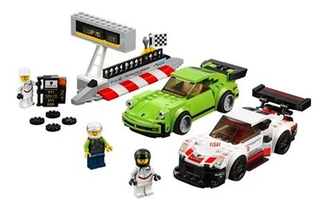 Bloques Para Armar Lego Speed Champions Porsche Rsr And Turbo Piezas En Caja
