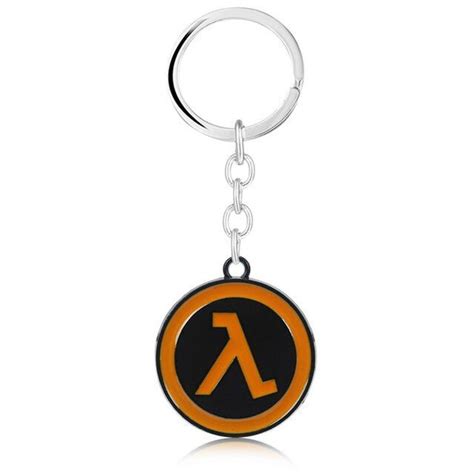 Брелок Лямбда Логотип Half Life Халф Лайф купить с доставкой по выгодным ценам в