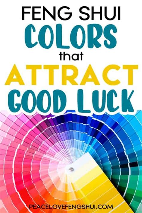 Your Feng Shui Lucky Color And How To Use It To Attract Good Luck And Good