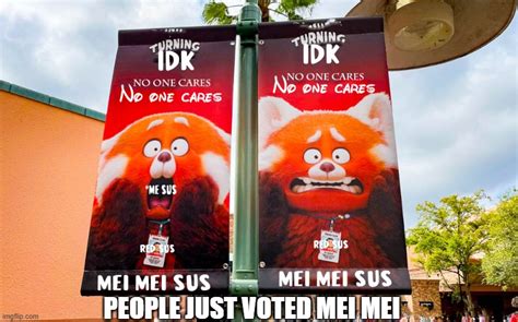 If Turning Red Was A Disaster Movie Imgflip