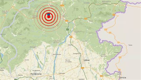 Terremoto Di Magnitudo 4 5 In Provincia Di Udine
