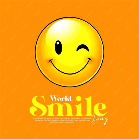 Premium Vector World Smile Day Social Media Post Banner Template
