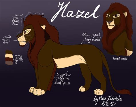 Hazel Character Sheet By Madkakerlaken On Deviantart