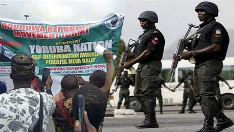 Police Arrest Yoruba Nation Agitators Ahead Of Planned Lagos Protest