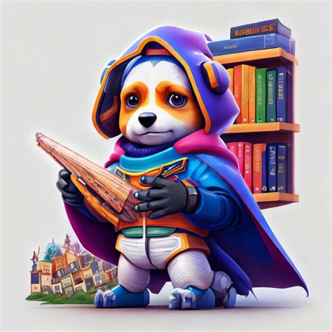 Una Muñeca De Dibujos Animados Trae Alegría E Imaginación A La Infancia