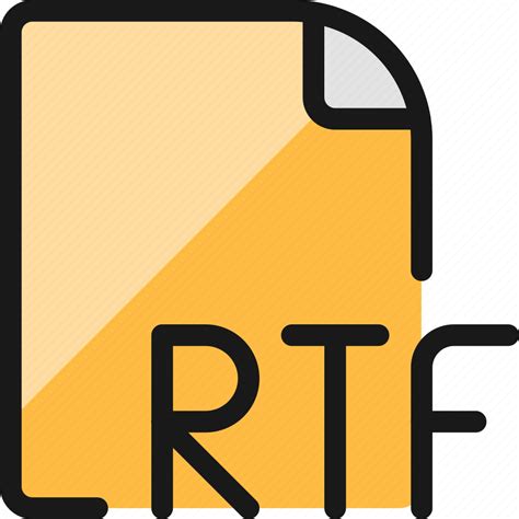 Office File Rtf Icon Download On Iconfinder