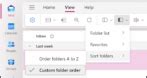 Can I Change The Order Of Folders In Microsoft Outlook