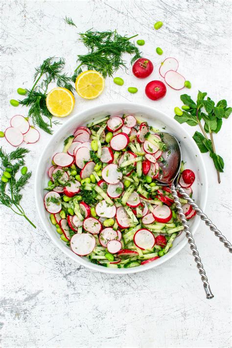 Radish Salad Bright Crunchy And Delicious