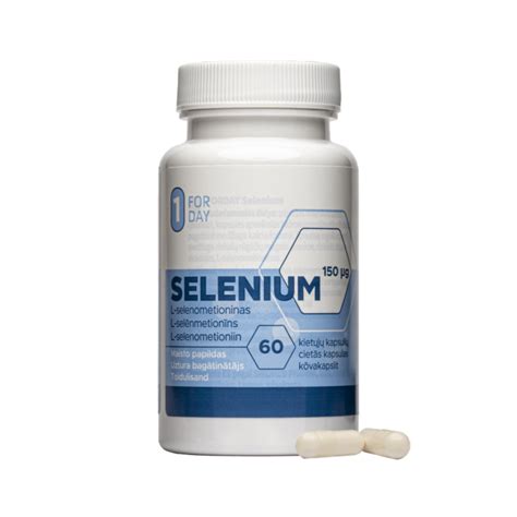 Forday Selenium 150 Mcg Nuo 12 M 60 Kapsulių Eurovaistine Lt