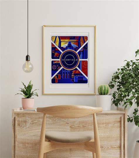 Starfield Game Poster 2023 Starfield Wall Decor Etsy Denmark