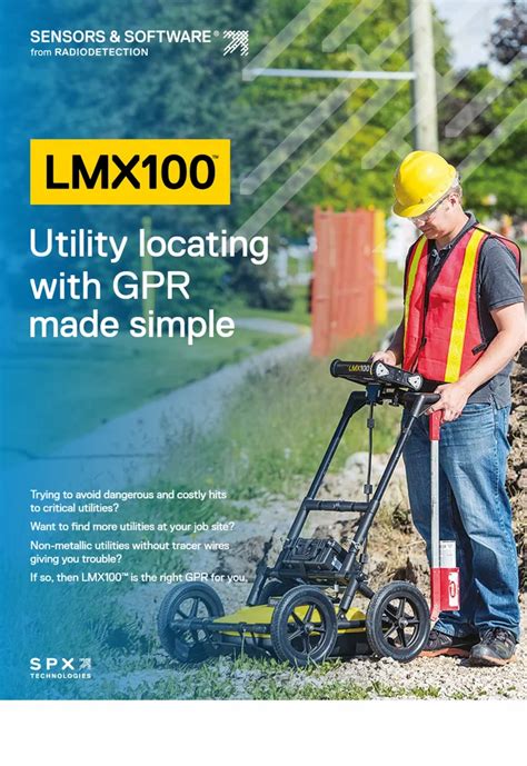 Lmx100 Gpr Ground Penetrating Radar Gpr At Best Price In Navi Mumbai