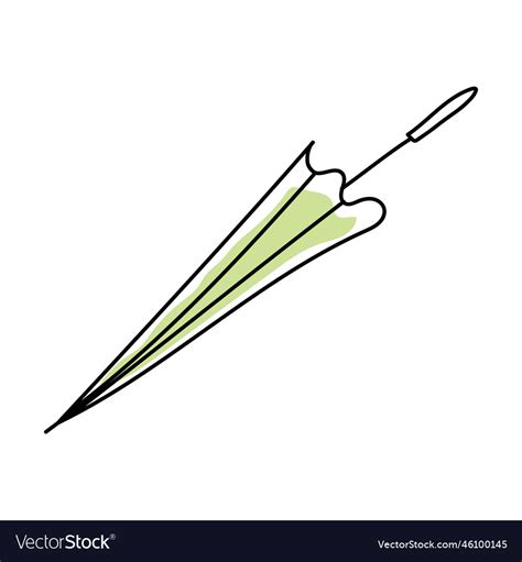 Umbrella Royalty Free Vector Image Vectorstock