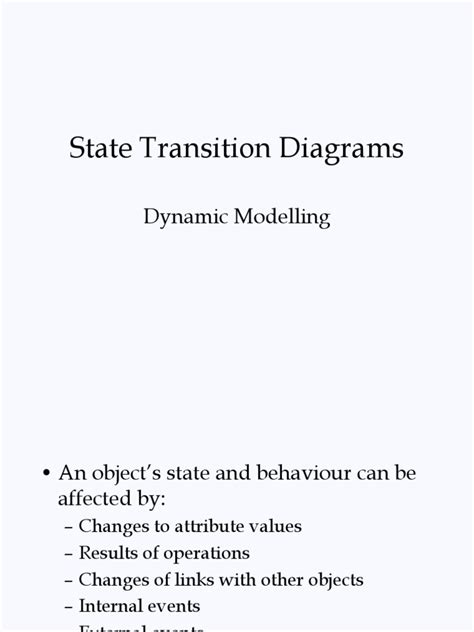 State Transition Diagrams Dynamic Modelling Pdf Flight Time