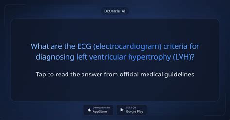 What Are The Ecg Electrocardiogram Criteria For Diagnosing Left