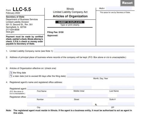 How Do You File Articles Of Organization Reccau