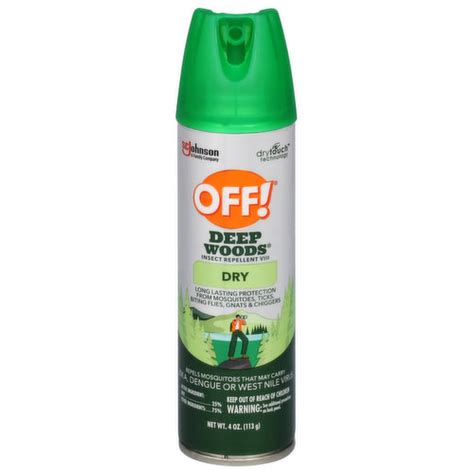 Off Insect Repellent Viii Dry Brookshires