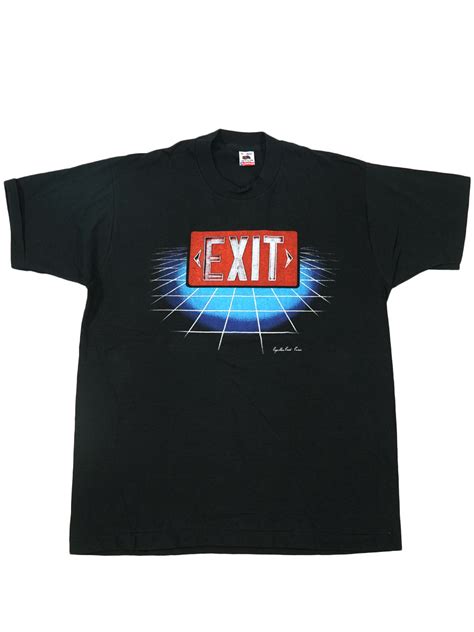 90s Fruit Of The Loom Exit Tシャツ 黒 表記xl Usa製 Sold Out