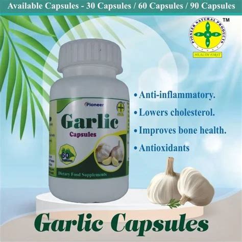 Herbal Garlic Capsule 60 Capsules At Rs 350piece In Jaipur Id