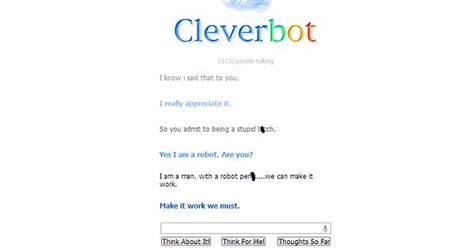 Cleverbot Wants The D Imgur