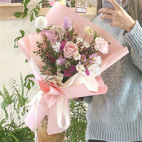 김해꽃집장유꽃집 결혼 기념일로 주문해주신 꽃다발 네이버 블로그