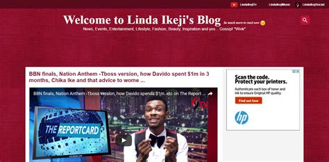 Blogger Linda Ikeji Set To Dump The Blogspot Platform OgbongeBlog
