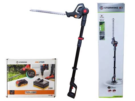 NOŻYCE AKUMULATOROWE STERWINS 20V 50CM ZESTAW 13385424528