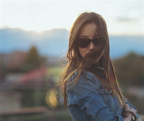 Woman With Sunglasses By Stocksy Contributor Lumina Stocksy