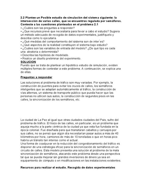 Semaforo Pdf Simulación Hora