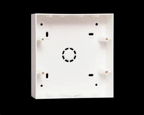 Plain Matte Winner 8 Module Pvc Surface Modular Box Rectangular At Rs