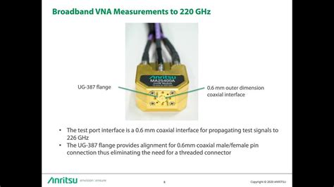 Enhanced On Wafer Vna Measurements From 70 Khz To 220 Ghz In A Single Sweep Vector Network