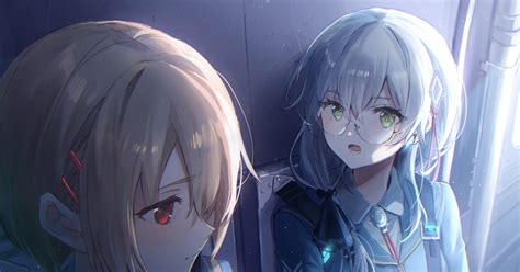 ヘブバン ユキと月歌 おゆゆのイラスト Pixiv