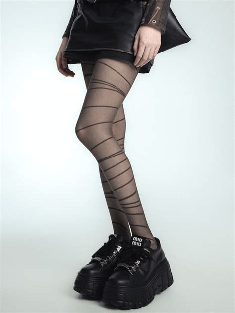 Punk Lines Tights Cutiekill