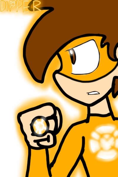 Gravity Falls Orange Lantern Dipper By Mystic2760 On Deviantart