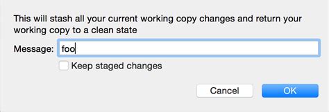 How To Name A Stash In Sourcetree If Possible Stack Overflow